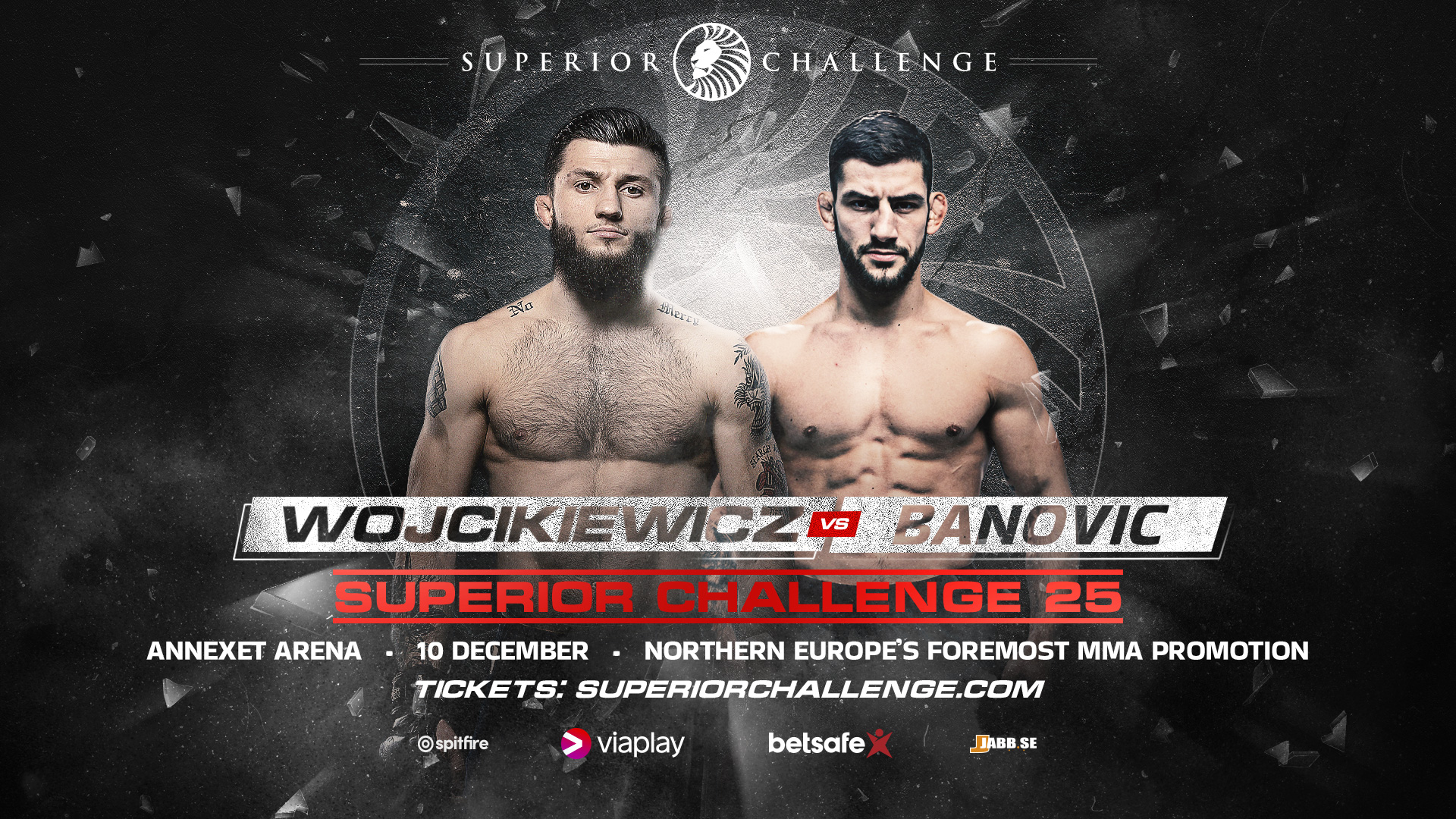 Bartosz Wojcikiewicz vs Darko Banovic - main event at Superior Challenge 25