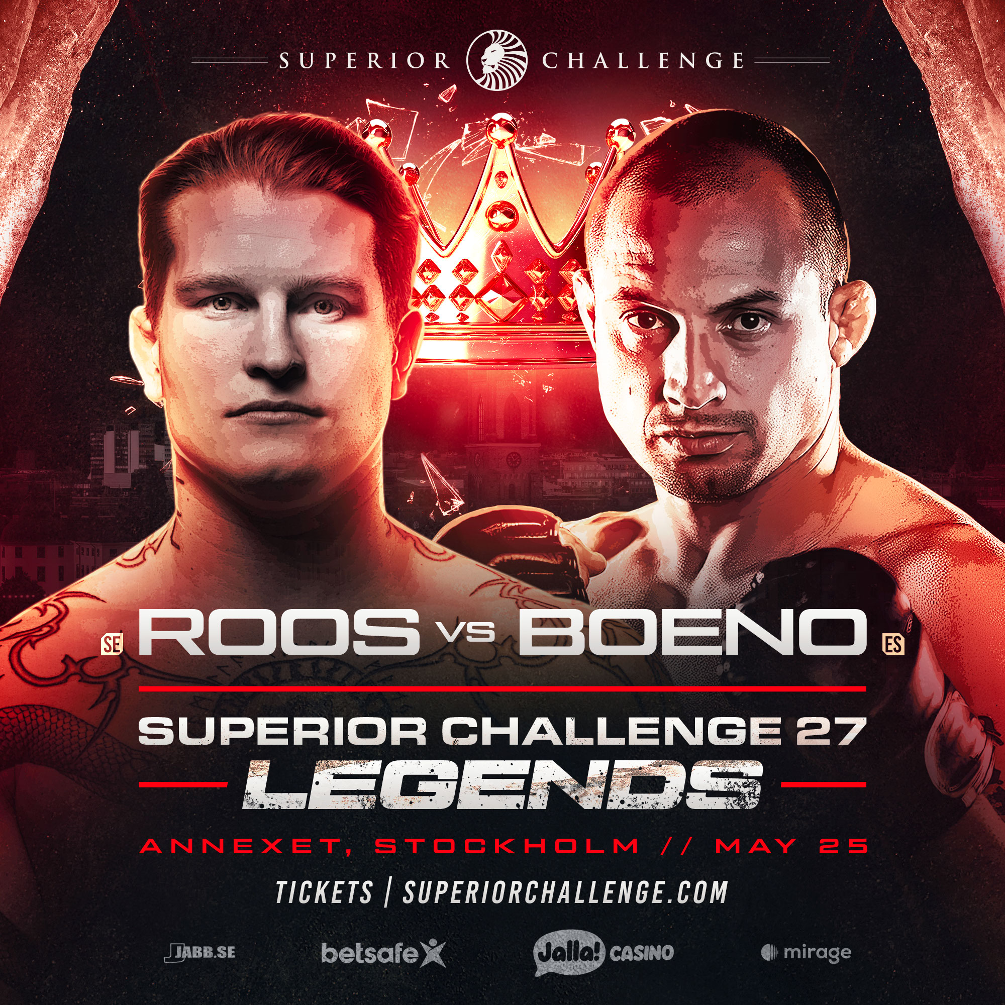 Robin Roos vs Jobnas Boeno - Superior Challenge 27